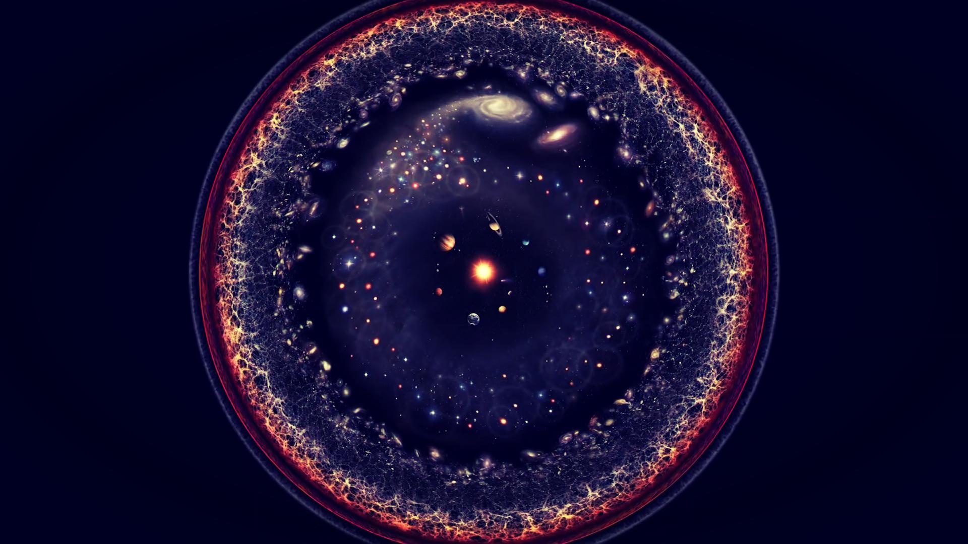 Does the universe have boundaries?Where is the border?What is it like ...