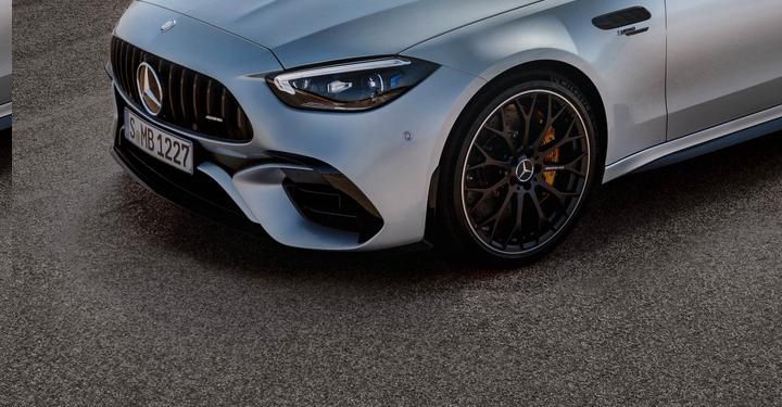 680-horsepower four-wheel drive gasoline-electric coupe, AMG C63 SE ...