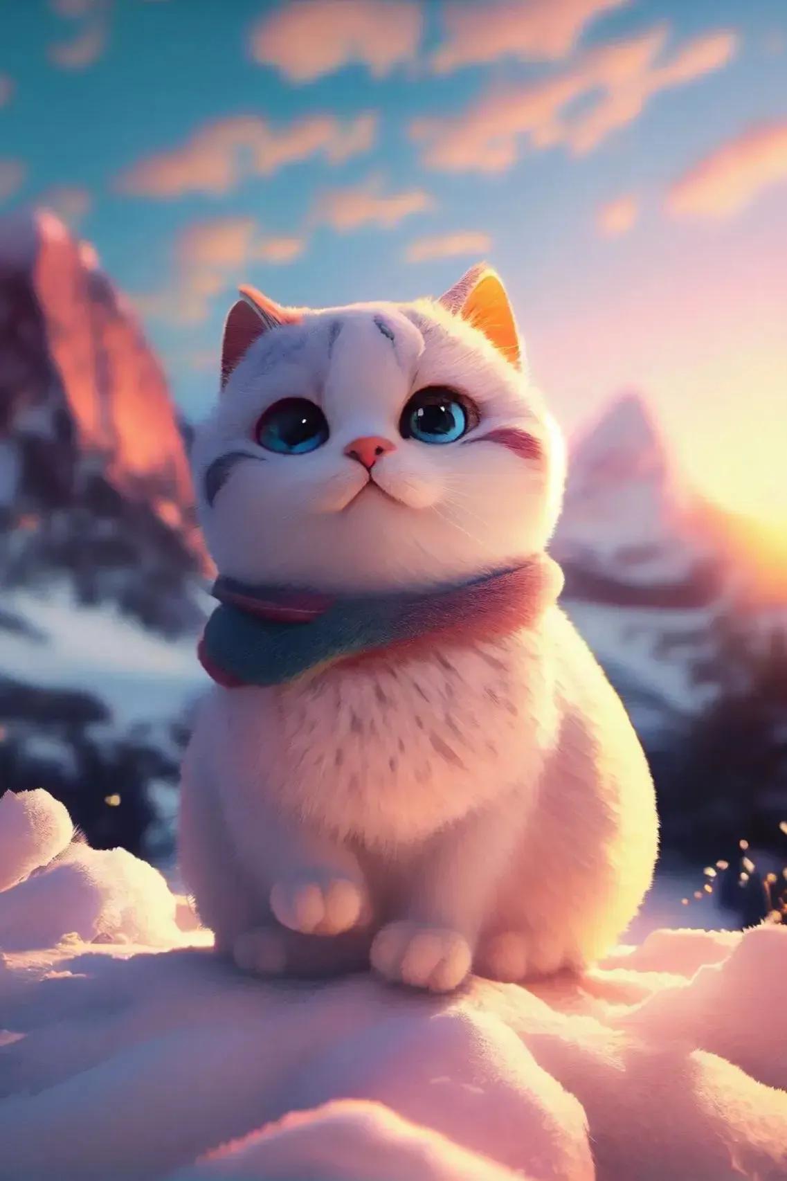 Huge cute kitty head portrait strikes - iNEWS