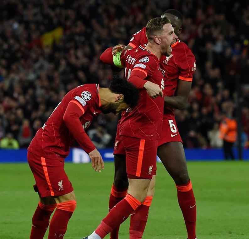 The Champions League is crazy for 5 minutes!Liverpool's goal was ...