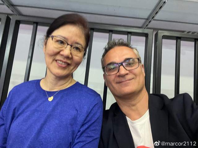 Long time no see! Lang Ping supported his beloved Zhu Ting in the Serie ...