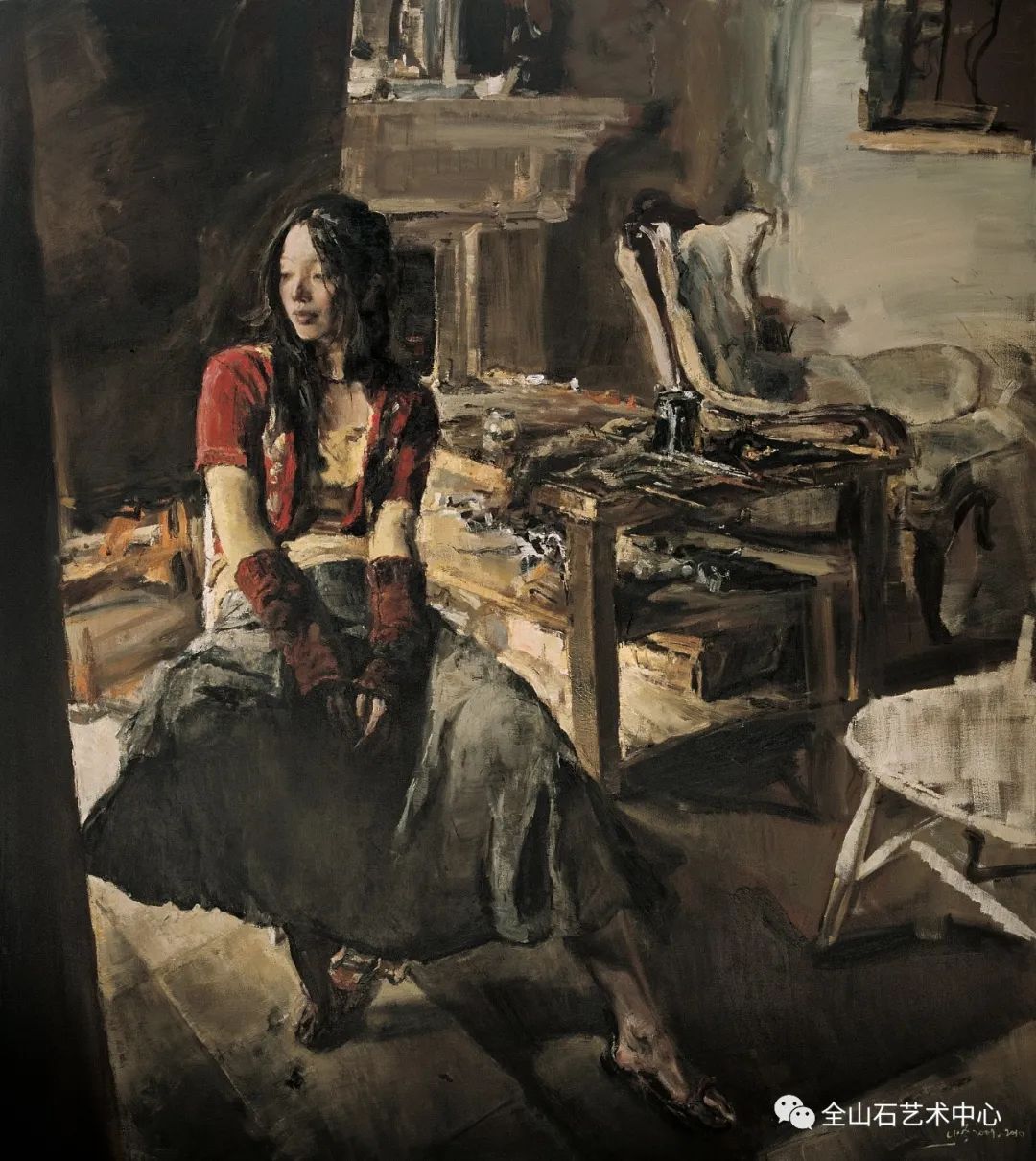 Cui Xiaodong oil painting works - iNEWS