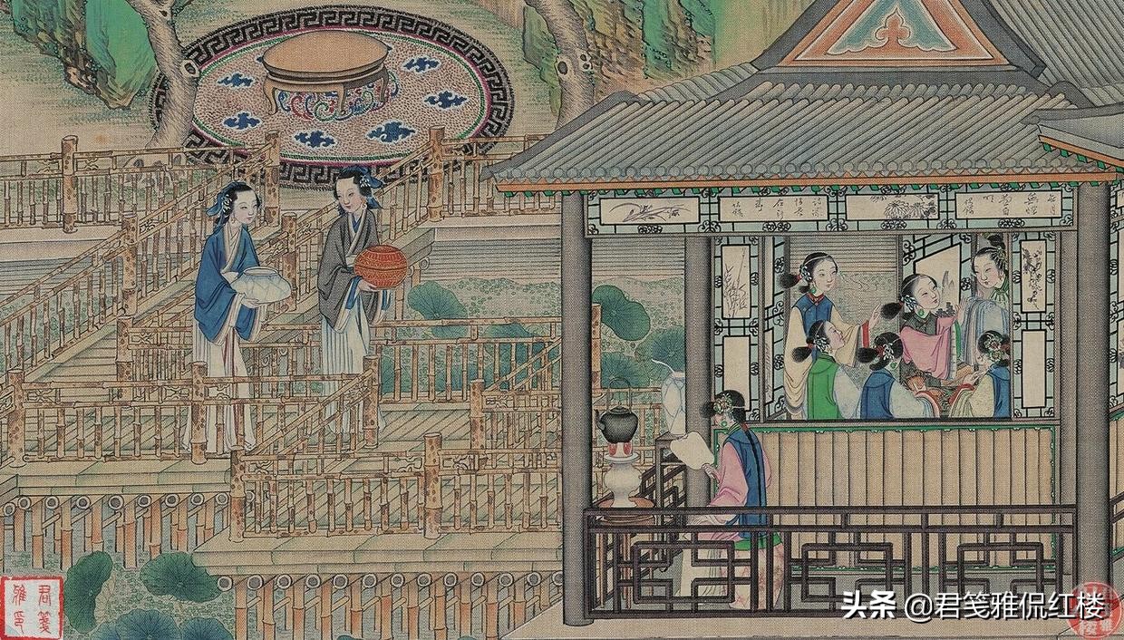 What kind of middle class is the Jia family?Mother Jia told Aunt Xue ...