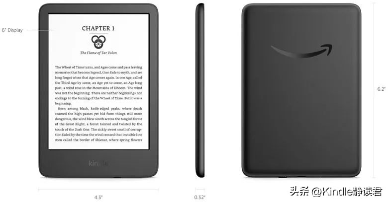 The entry-level Kindle 11 is officially released, PPI increased to 300 ...