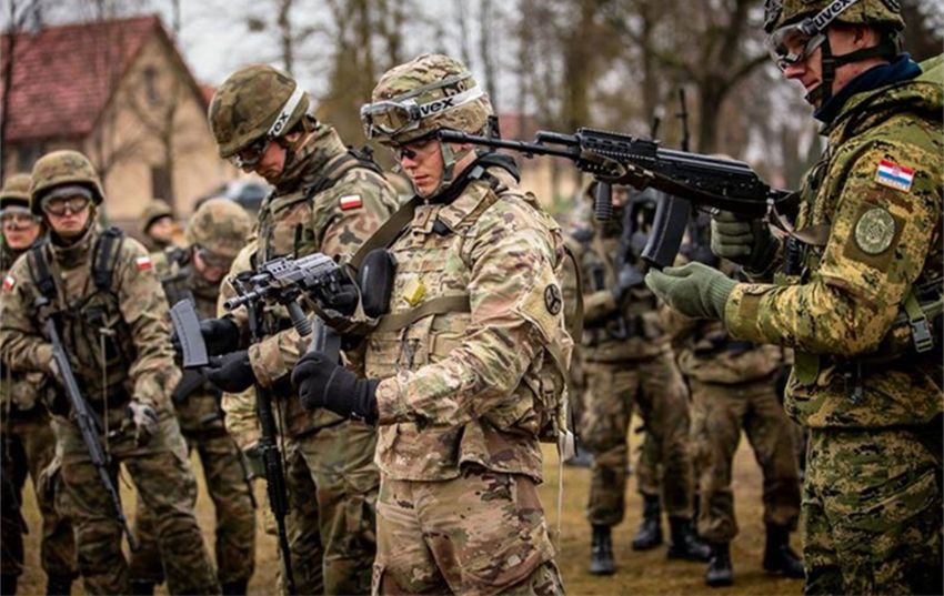 NATO soldiers have already participated in the war, but their status as ...