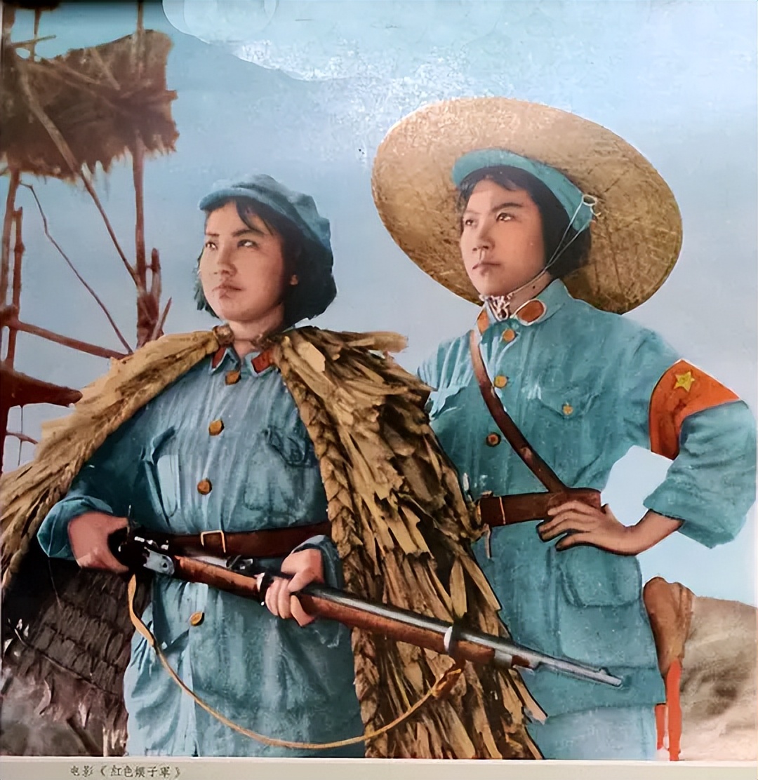 The movie "Red Detachment of Women": All the actors have concentrated ...