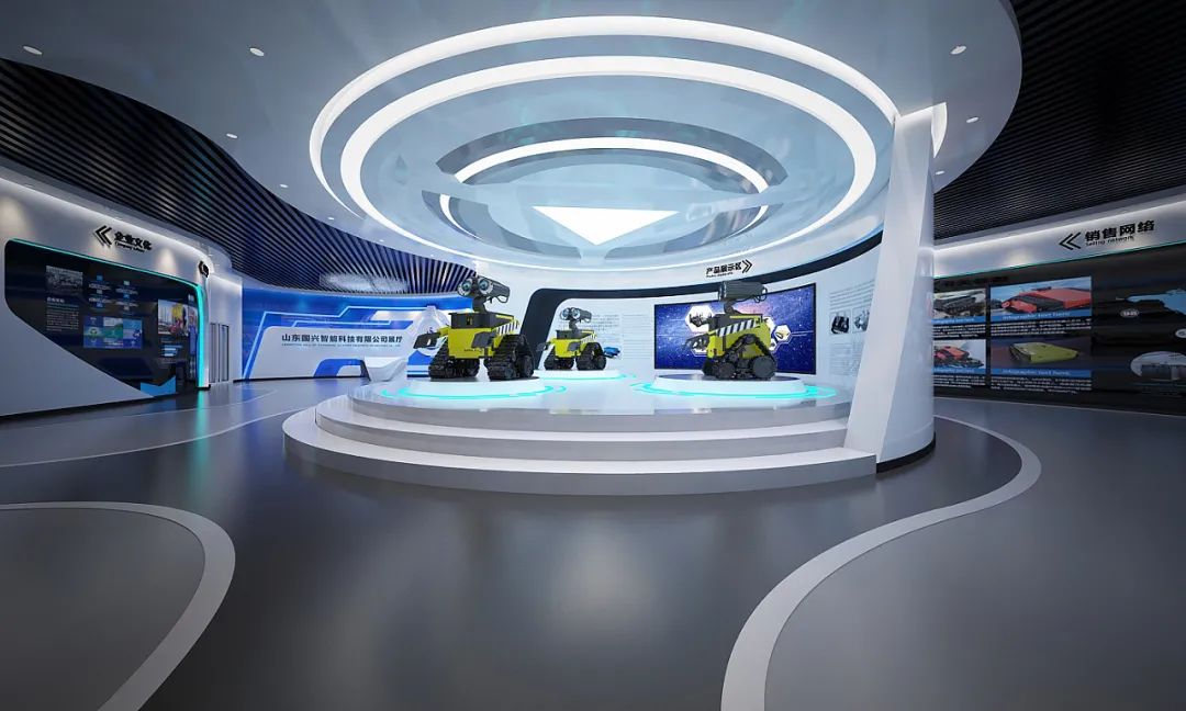 The four types of corporate exhibition hall design, which one is in ...