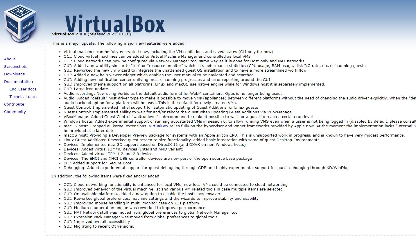 VirtualBox 7.0 released - iNEWS