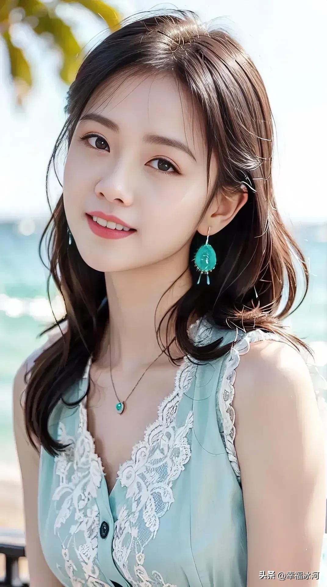 Beauty article 2: Light eyebrows are like autumn water, jade skin is ...