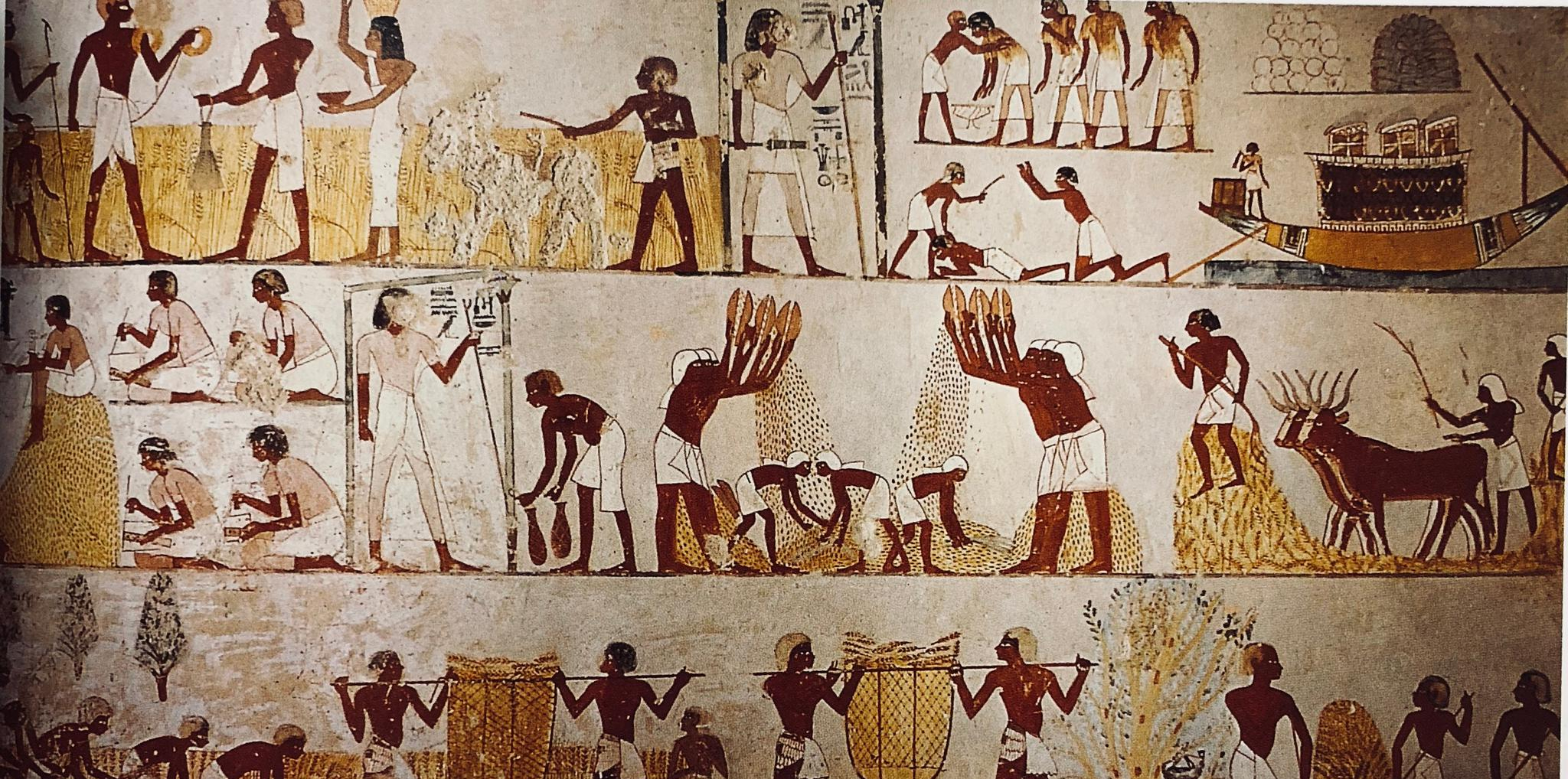 Briefly describe the origin of the mining industry in ancient Egypt ...