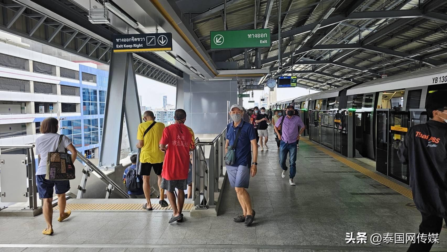 The trial operation of the Yellow Line project in Thailand is ...