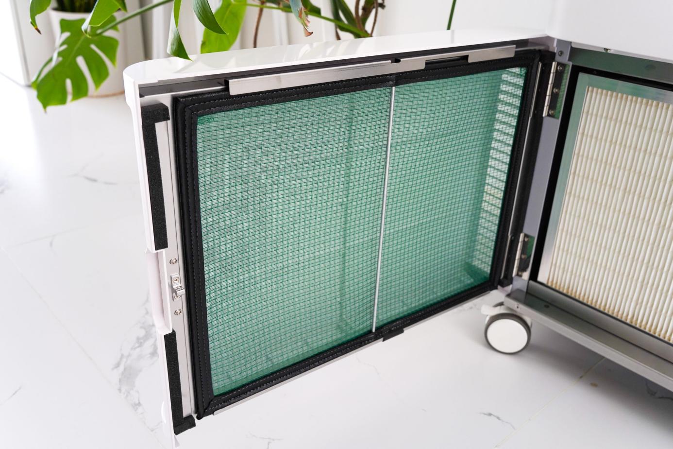 How about an air purifying humidifier that reaches the level of ...