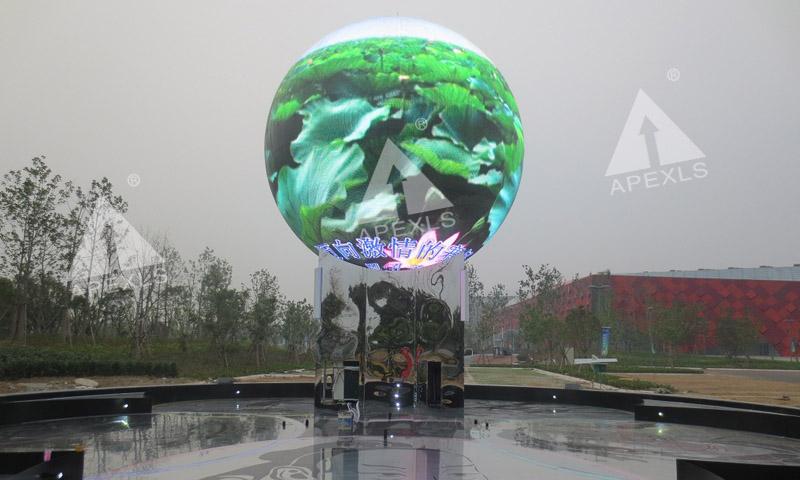 The difference between P4 and p6 outdoor LED spherical screen - iNEWS