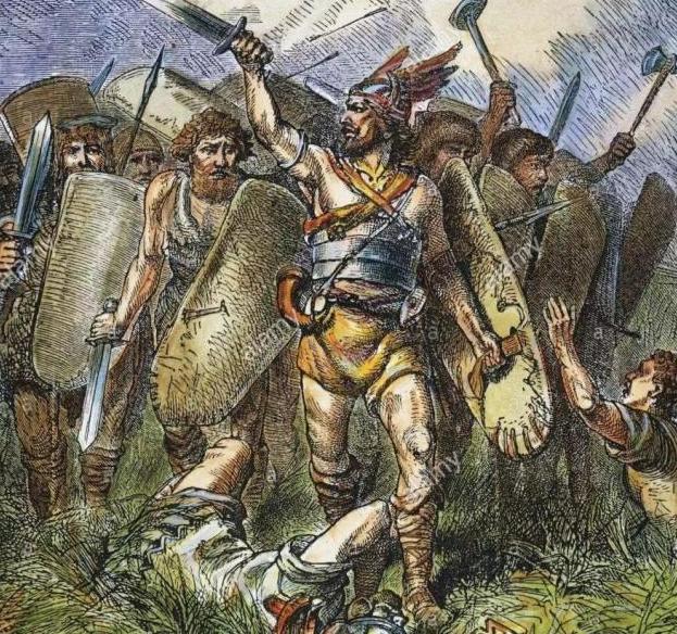 The way of fighting in the Germanic tribes: the interweaving of ...