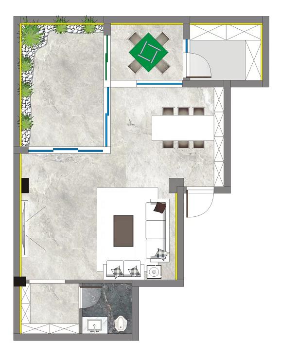 260 square meters of stacked villas, super atmospheric modern style ...