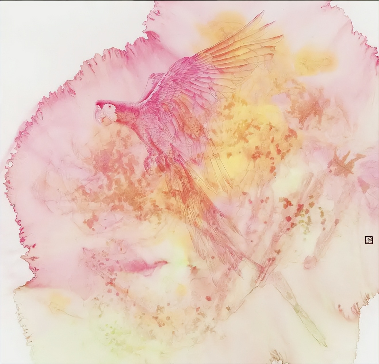 Fusion of Meticulous Heavy Color and Contemporary Ink Painting - iNEWS