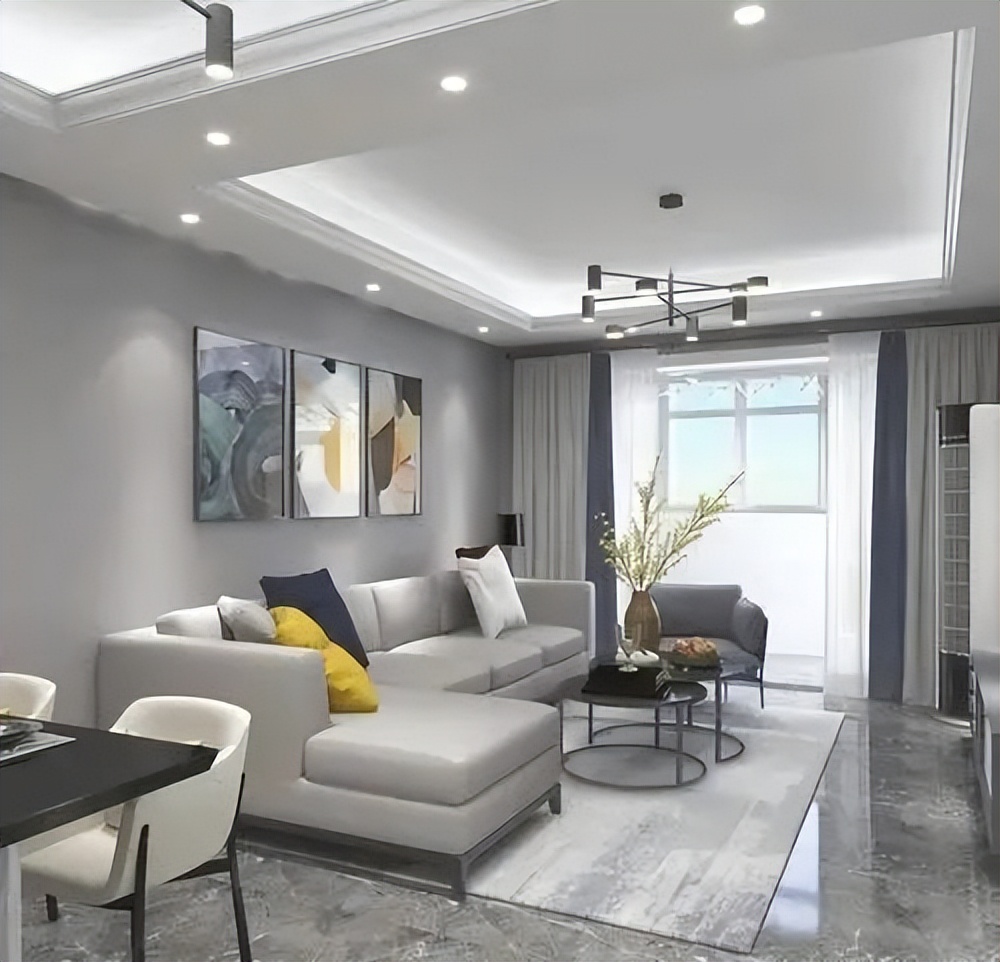 The clever collocation of colors makes the home diverse and ...