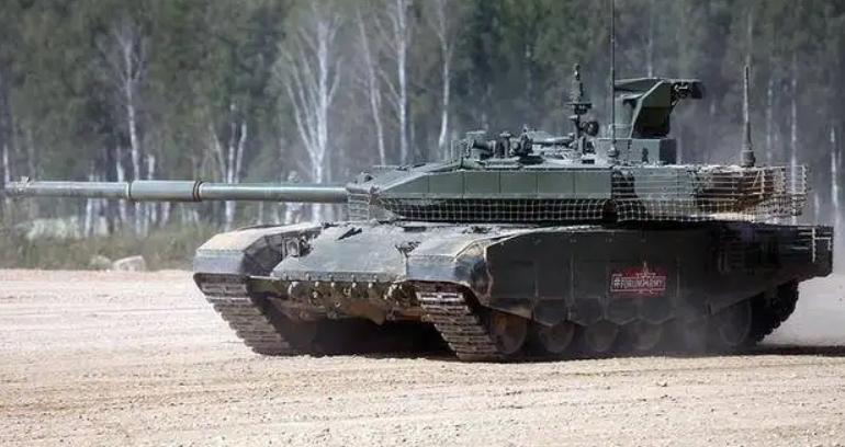 It is reported on the Internet that the T-90AM was destroyed, anti-tank ...