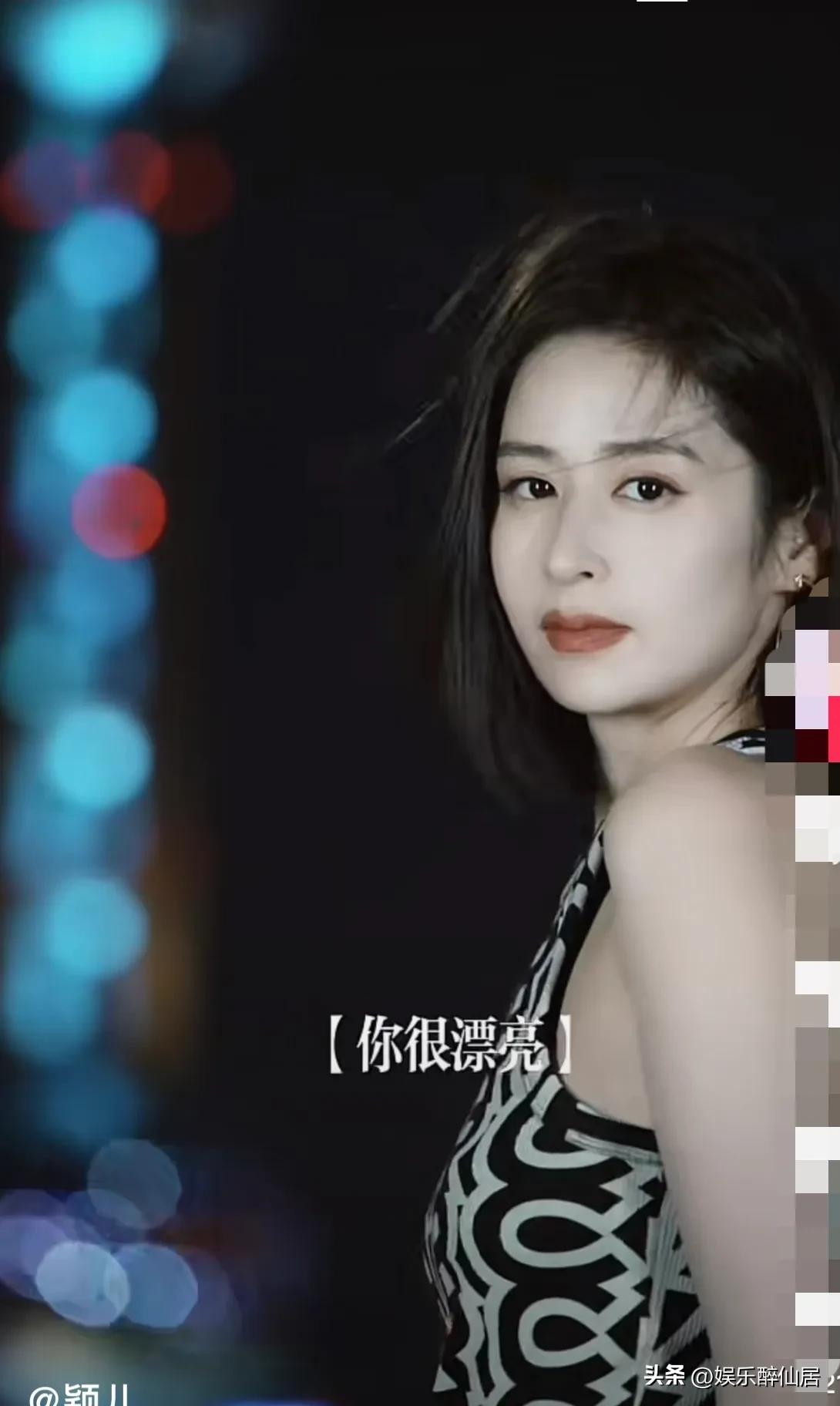 Yinger's latest Hong Kong-style style is too stunning, Fu Xinbo really ...