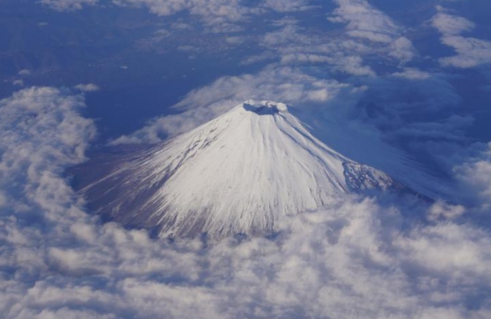 Mount Fuji will wake up?Japan's Sakurajima Volcano erupted, and thick ...