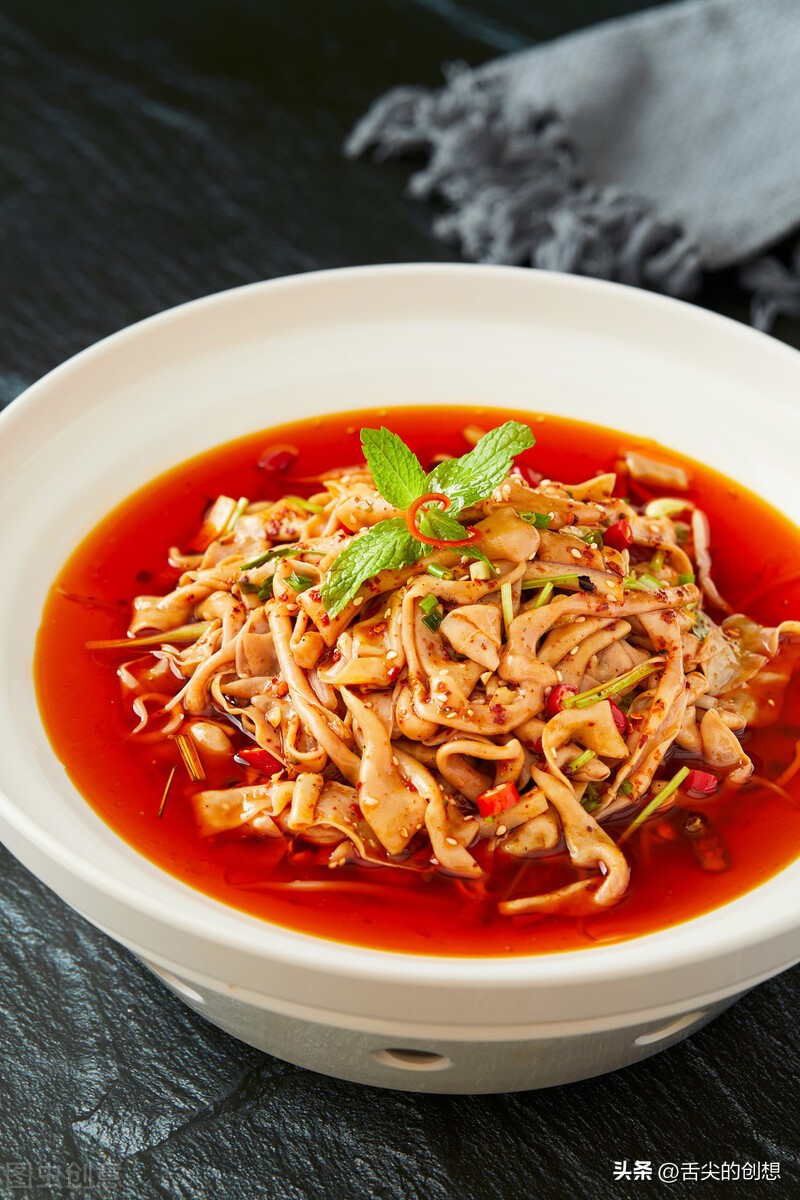 Five kinds of duck intestine delicacies, small ingredients are also ...