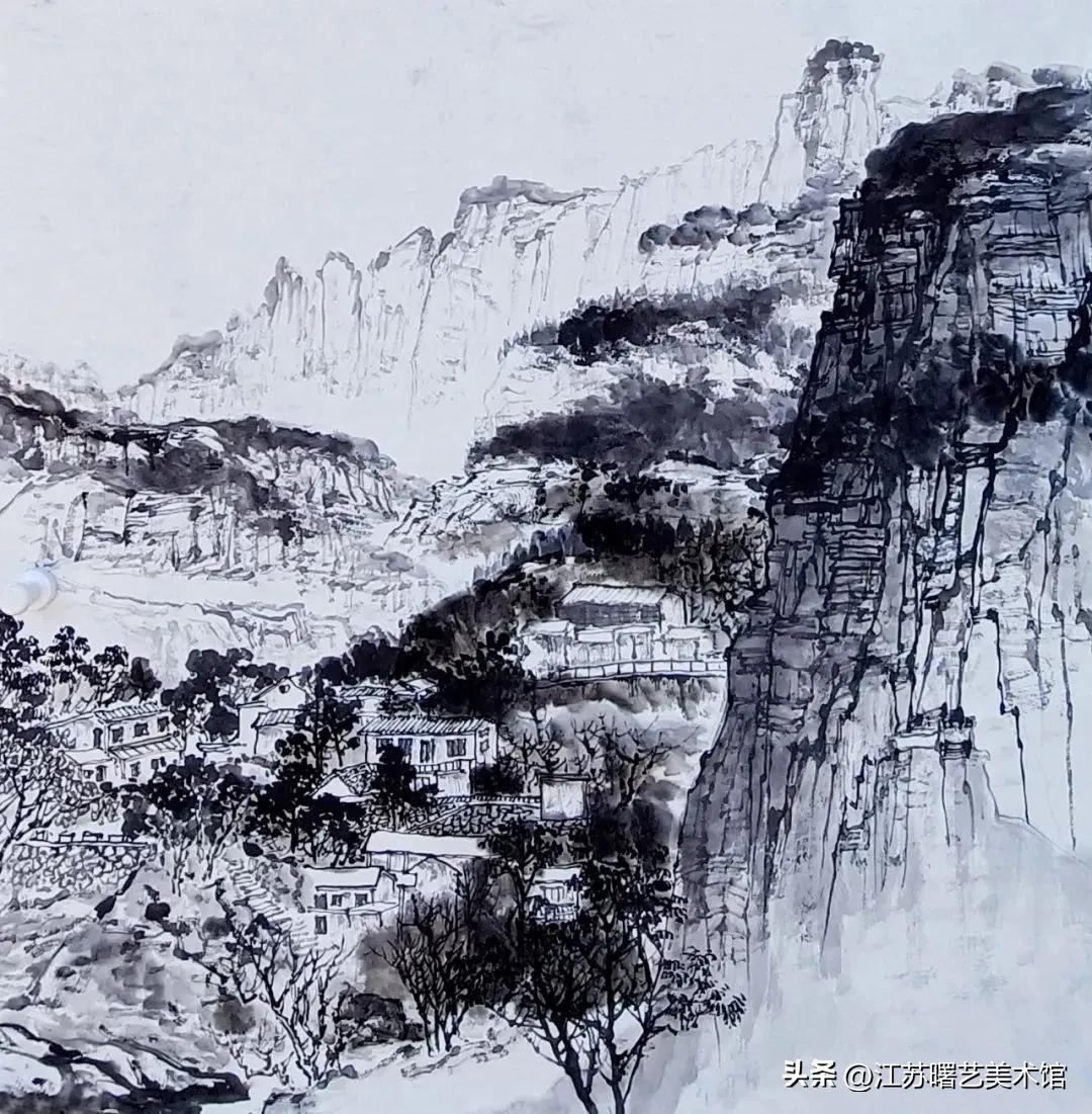 On Li Mingwei's Taihang Sketches from Life - iNEWS