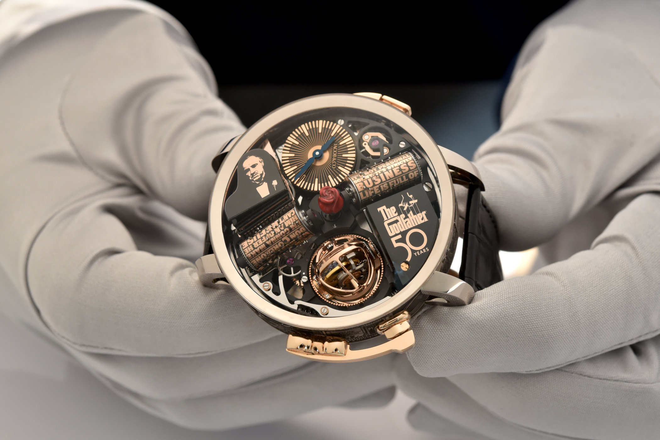 Jacob & Co. Godfather Triaxial Tourbillon Music Box Watch - iMedia