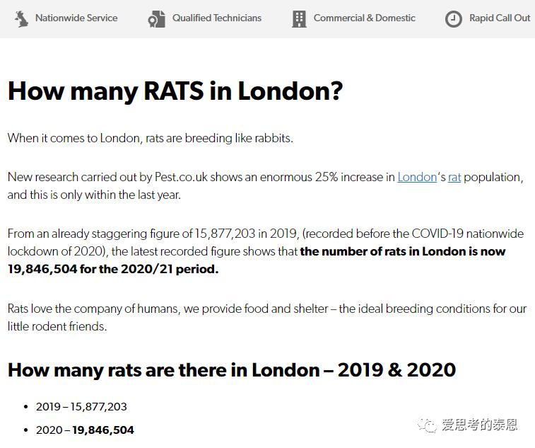 Data: London, 19.8 million rats, there must be 1 rat within 6 steps - iNEWS