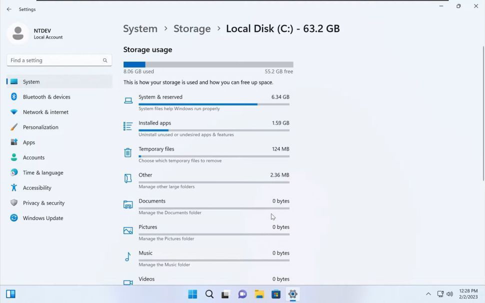 2GB memory and 8GB storage can run, Win11 extremely streamlined system ...