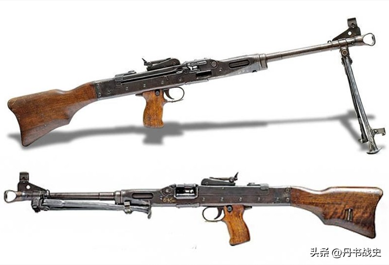 A machine gun that fires a pistol, the Soviet LAD light machine gun of ...