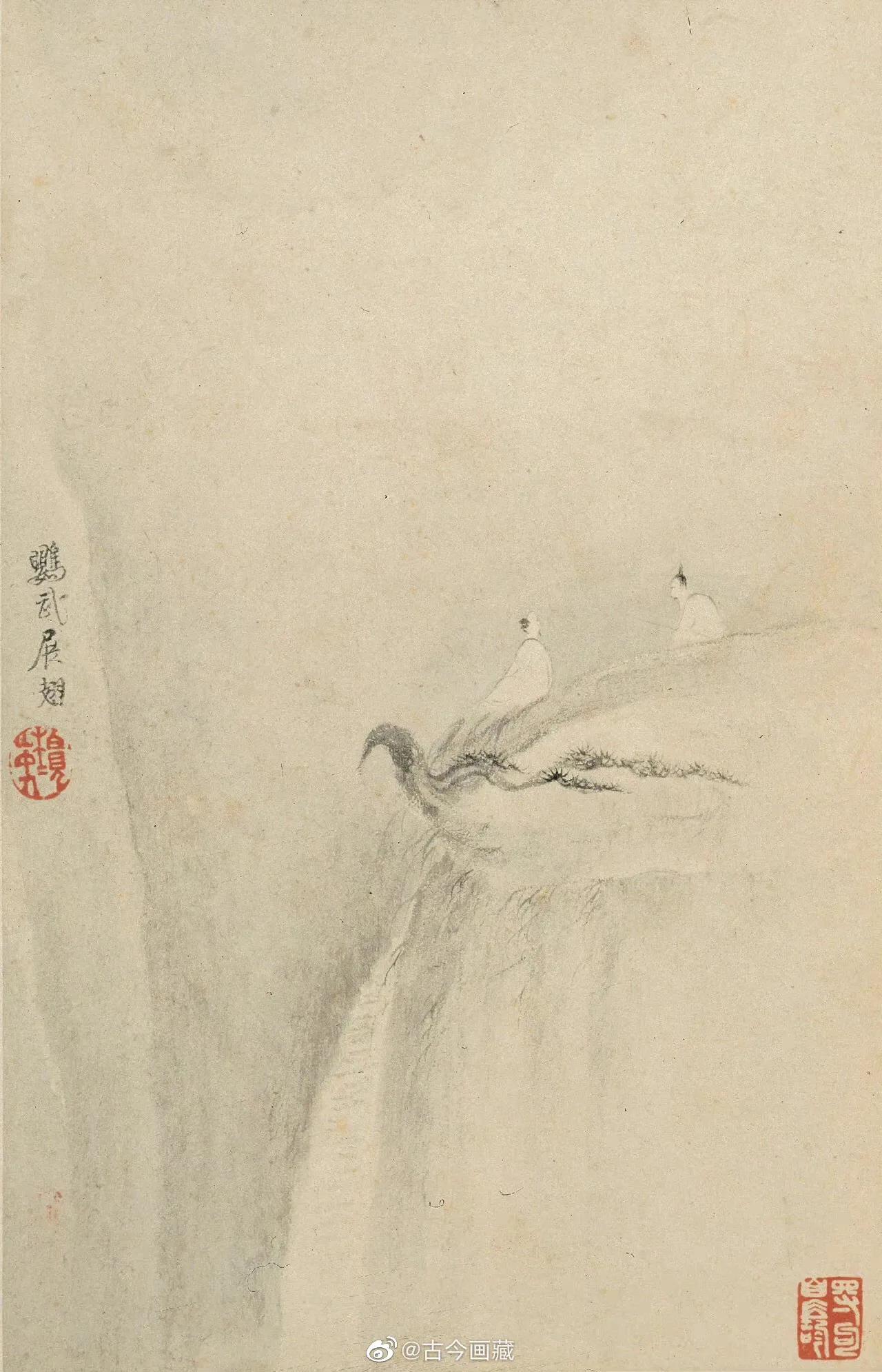 Mei Qing's "Nineteen Scenes of Huangshan Mountain" is elegant and ...
