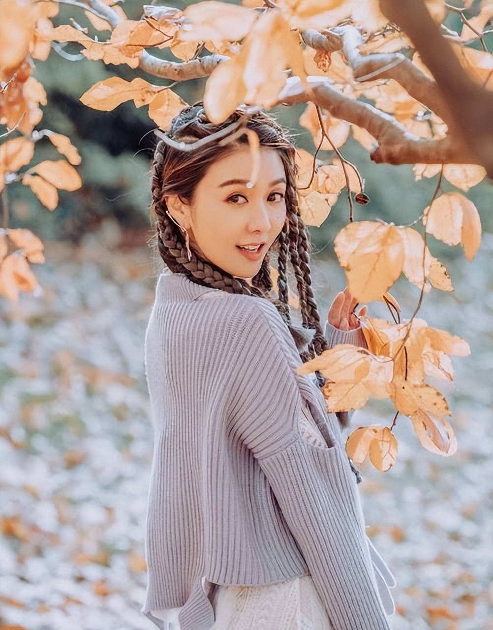 At the age of 40, she looks like she is in her 20s. Xue Kaiqi's "middle-aged girly feeling" is ...