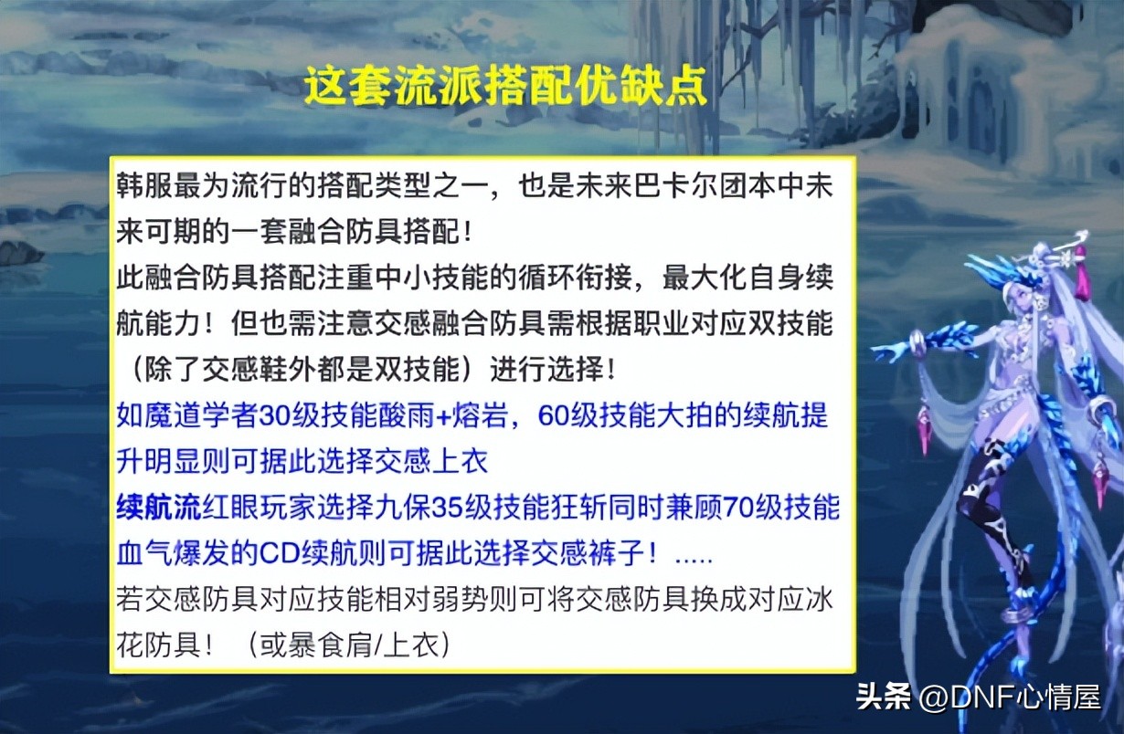 DNF: It's time to copy homework!Bakar fusion armor selection, two sets ...