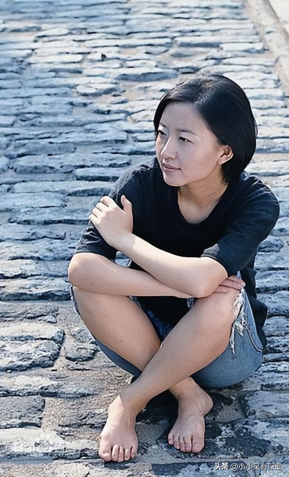 A recent photo of Chai Jing with strange eyes? She is a talented person ...