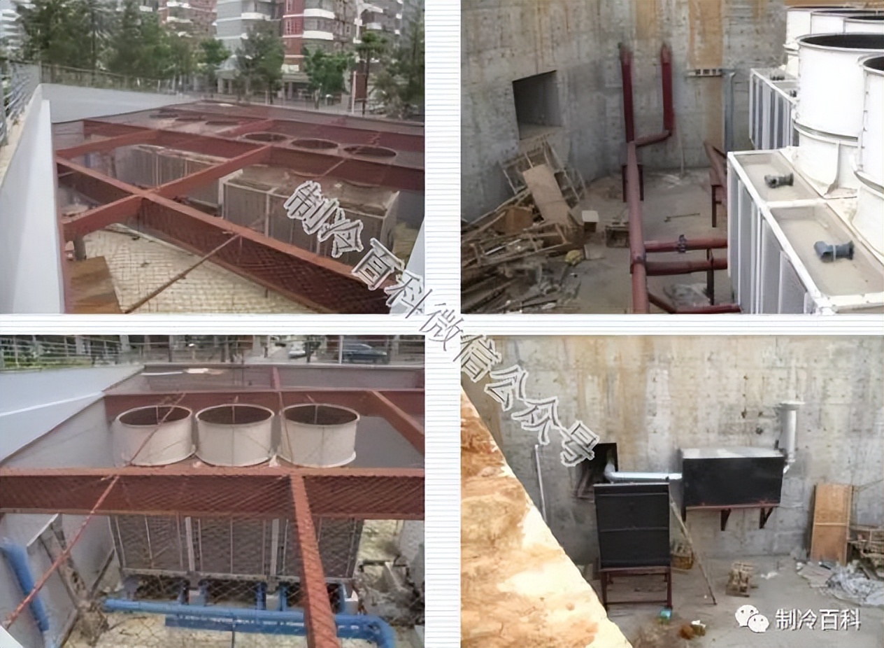 Refrigeration unit cooling tower two cleaning scheme reference - iNEWS