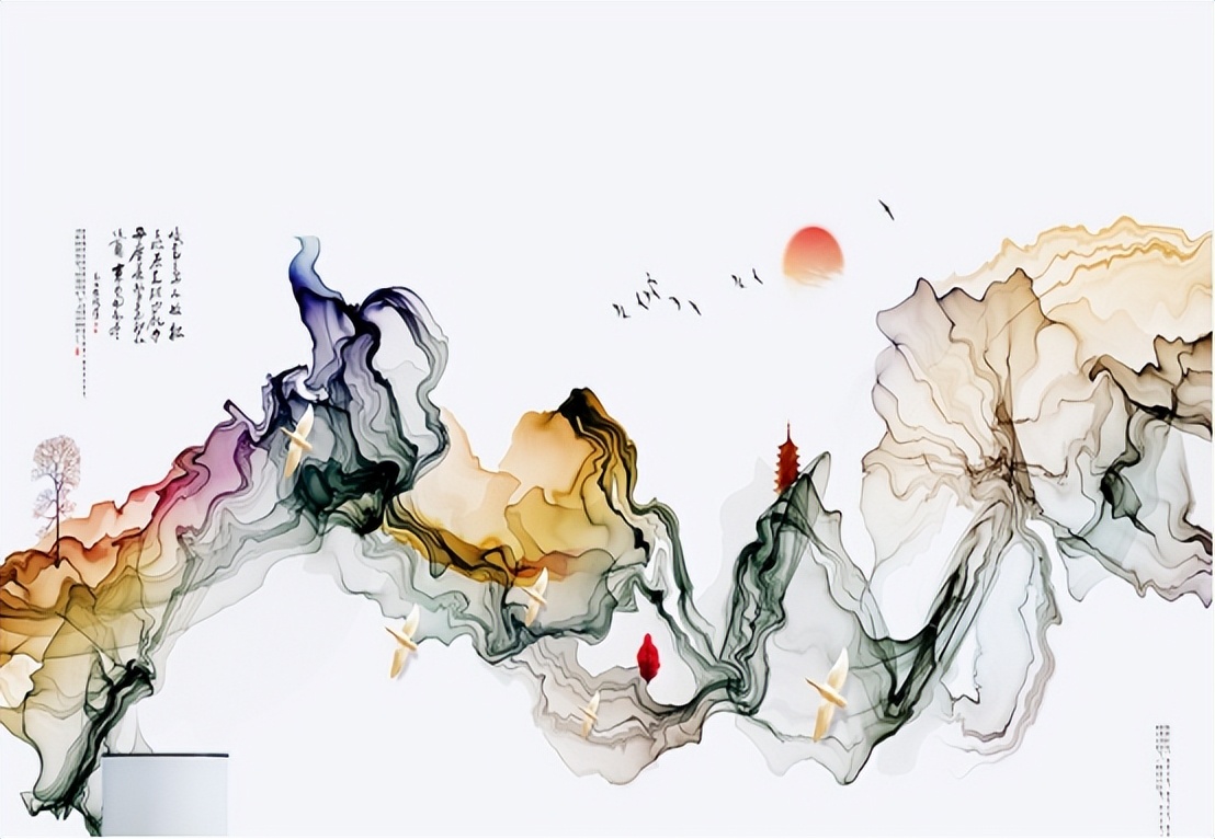 Analyze the traditional "characteristics" of Chinese ink painting from ...