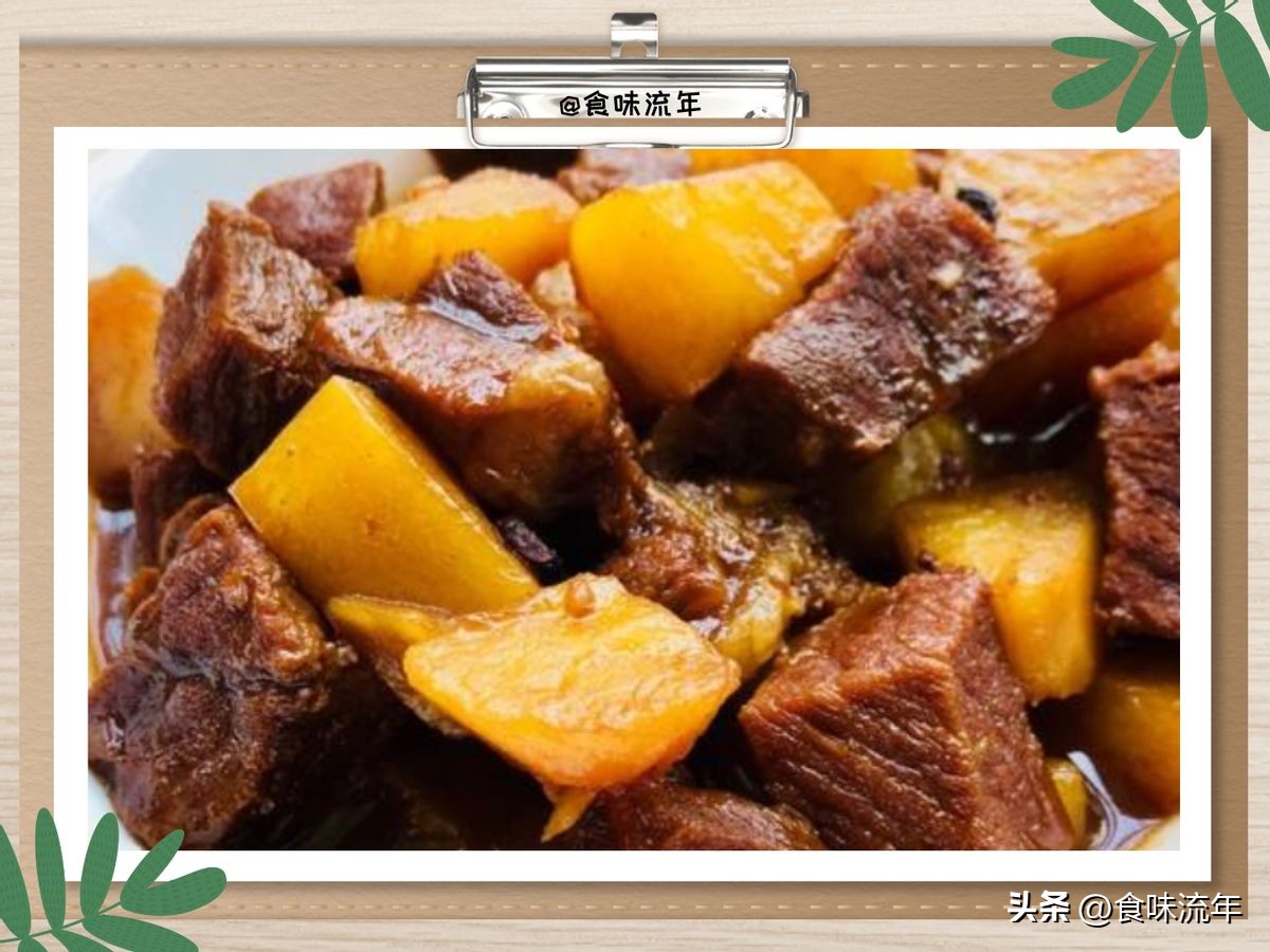 How to make beef stew with potatoes?Master these 4 steps, the crispy ...