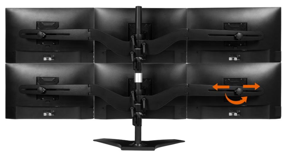 Does the command center use a multi-screen monitor stand? - iMedia