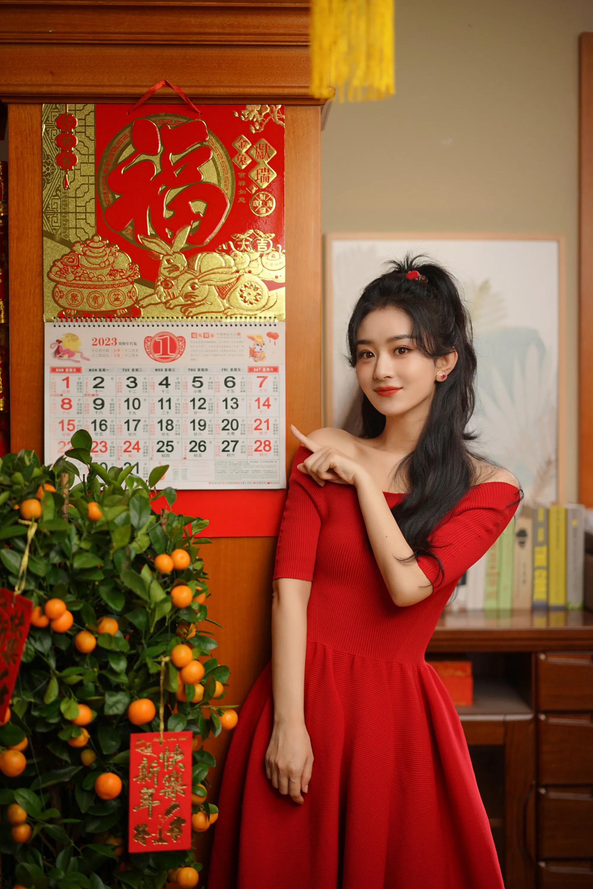 The female stars of the Spring Festival Gala are so beautiful: Zhao ...