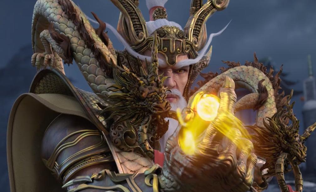 Super mythical beasts: Golden-winged Dapeng, five-clawed golden dragon ...