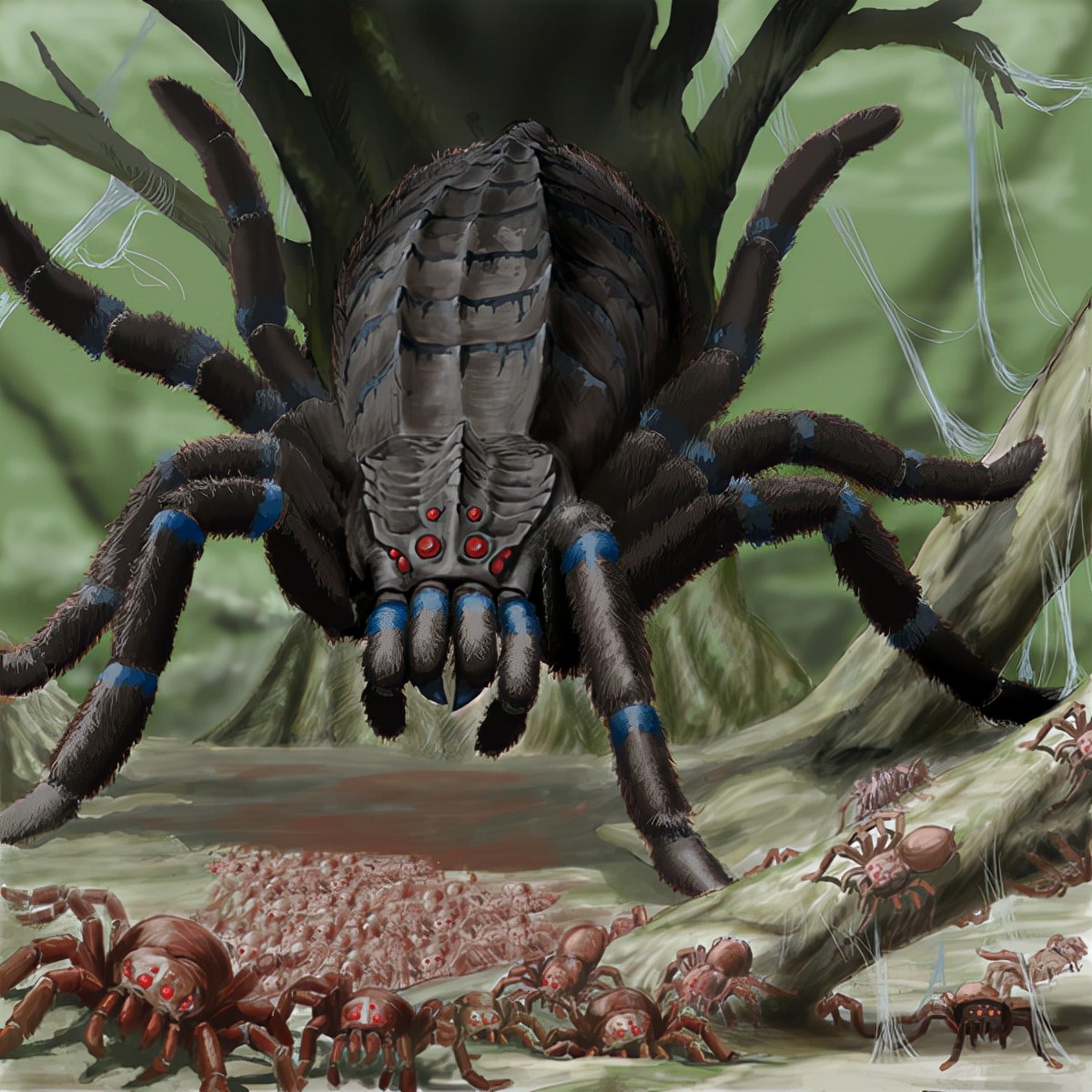 Yuan Lai Guang's hand-cut big monster, cave man-eater, said to be the ...