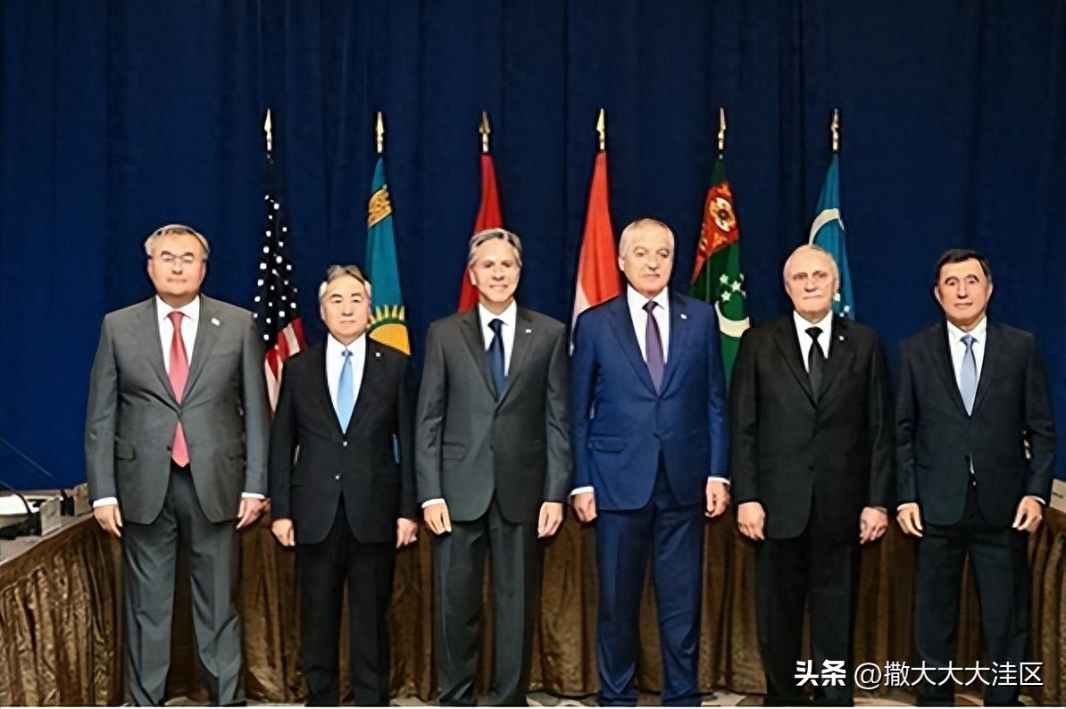 Five Central Asian countries and the United States jointly issued a ...