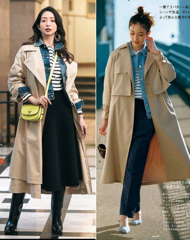 Why do some people "break down" easily when wearing trench coats?I didn ...