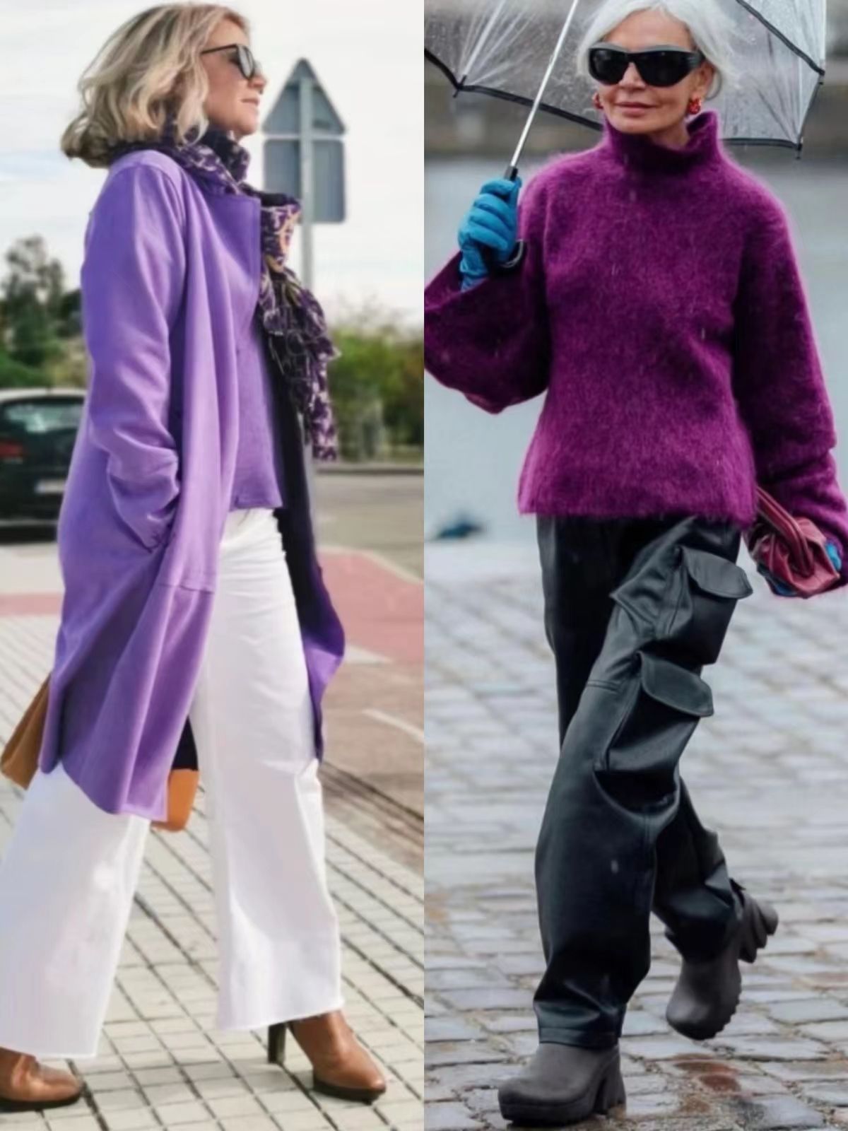 Women stay away from "grandma color" when they get older, and change to ...