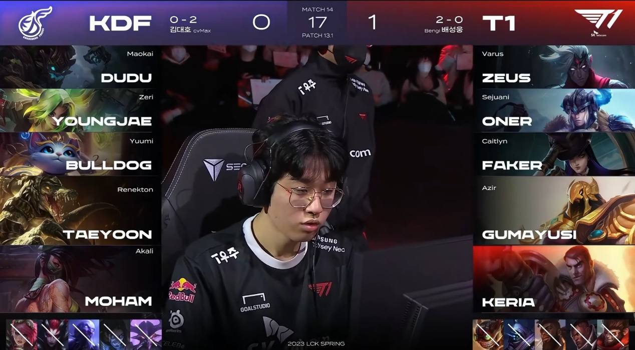 LCK assisted the policewoman to debut, Faker made a great contribution, Keria almost overturned ...