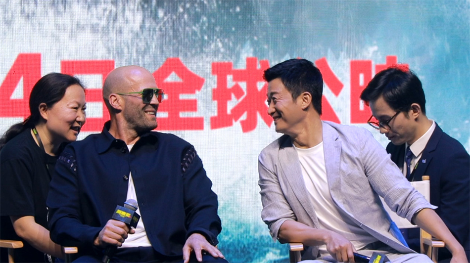 Jason Statham praised Wu Jing and revealed the wild creativity of the ...