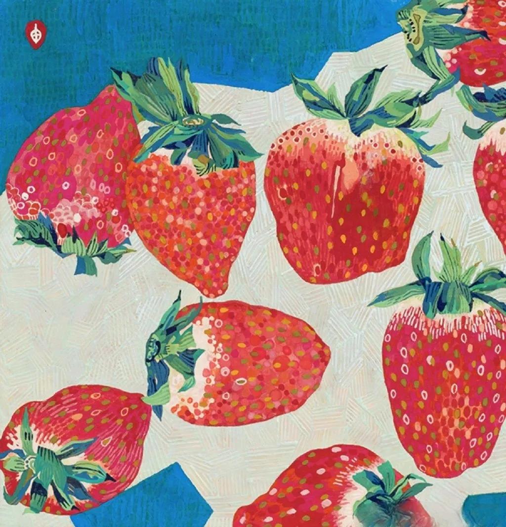 Fruit and vegetable works by Japanese painter Yuko Kurihara - iMedia