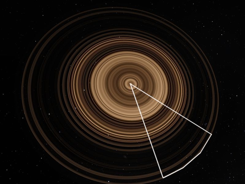 "Super Saturn" was discovered, the huge planetary ring is 200 times ...