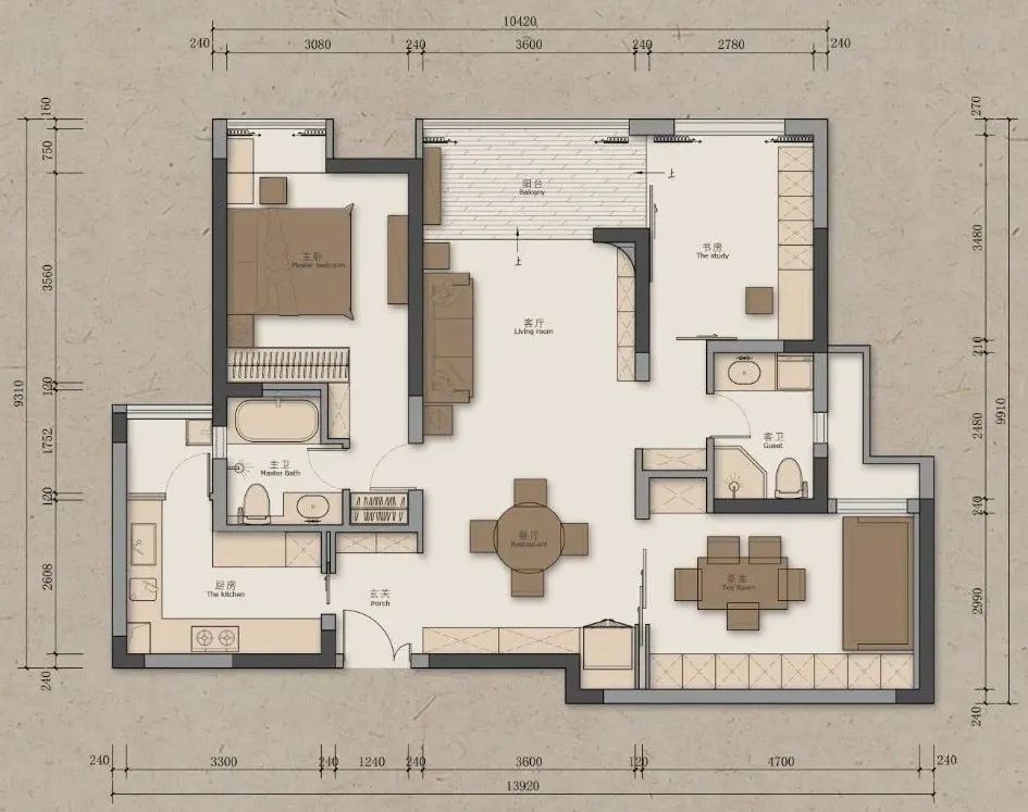 The 101㎡ wabi-sabi aesthetics and the collision of Chinese Zen, feel ...