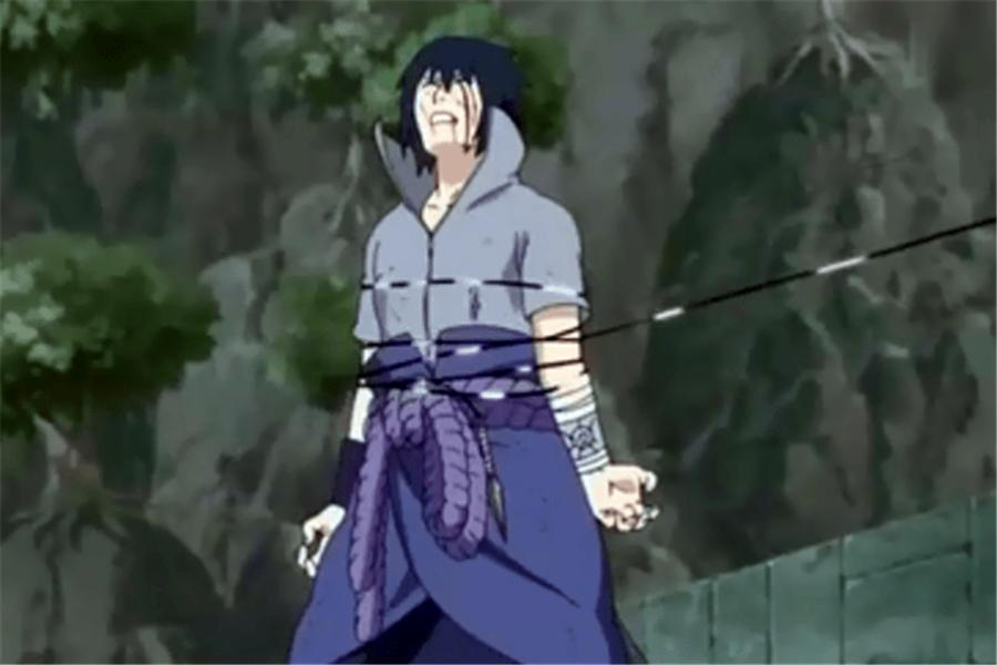 Naruto Uchiha Sasuke's 8 bondage experiences: 2 voluntary, 2 by Kakashi ...